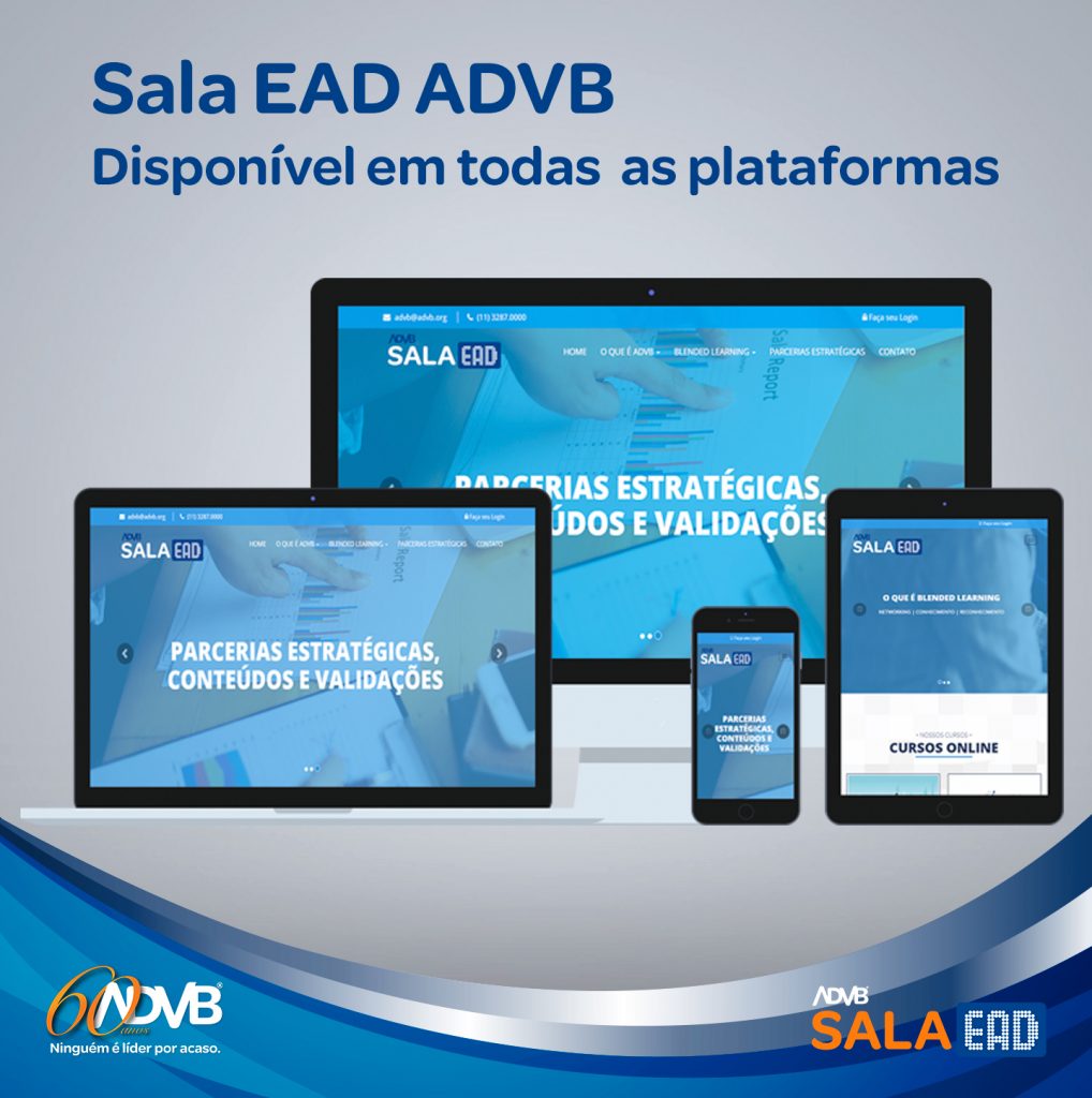 Sala EAD ADVB disponível em todas as plataformas! - ADVB